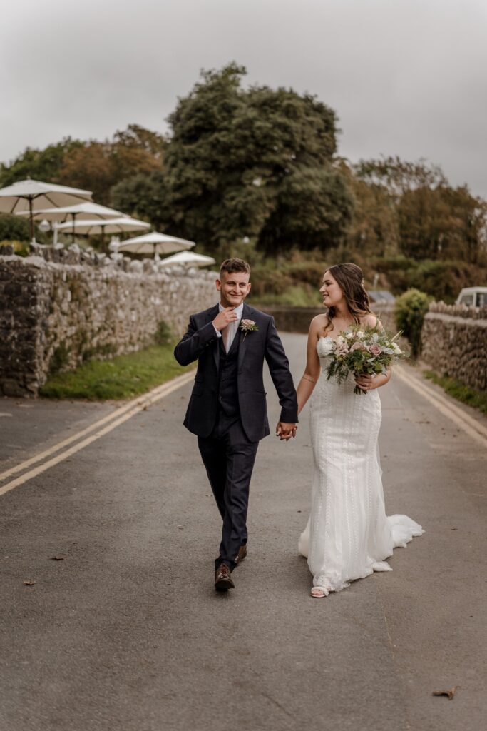 South Wales Wedding Photographer at Oxwich Bay - Livvy & Jonathan
